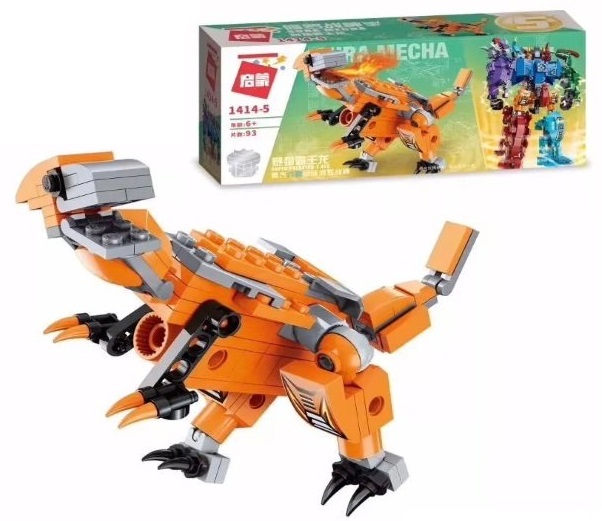 Конструктор Qman 1414-5. Super Predator-T-Rex 93 дет. . Купить в Калининграде.