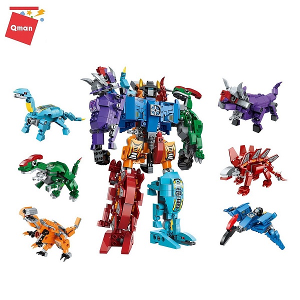 Конструктор Qman 1414-5. Super Predator-T-Rex 93 дет. . Купить в ...